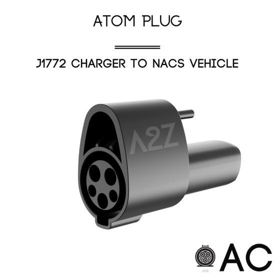 J1772 Charger To NACS Vehicle | AC | CSA CERTIFIED | The Atom Plug ...